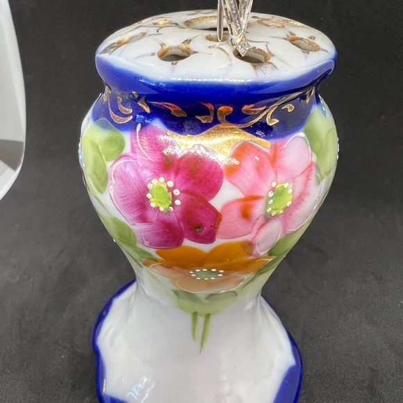 Accents | Vintage Hat Pin Stick Pin Holder Handpainted Porcelain Made ...